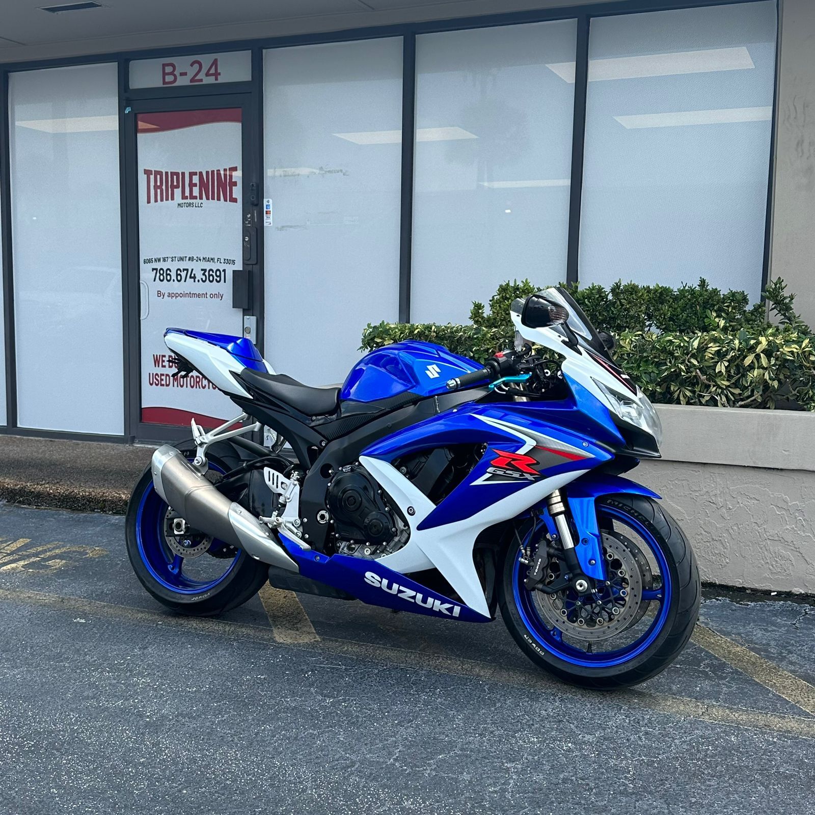 Suzuki Gsxr 600 2008 White