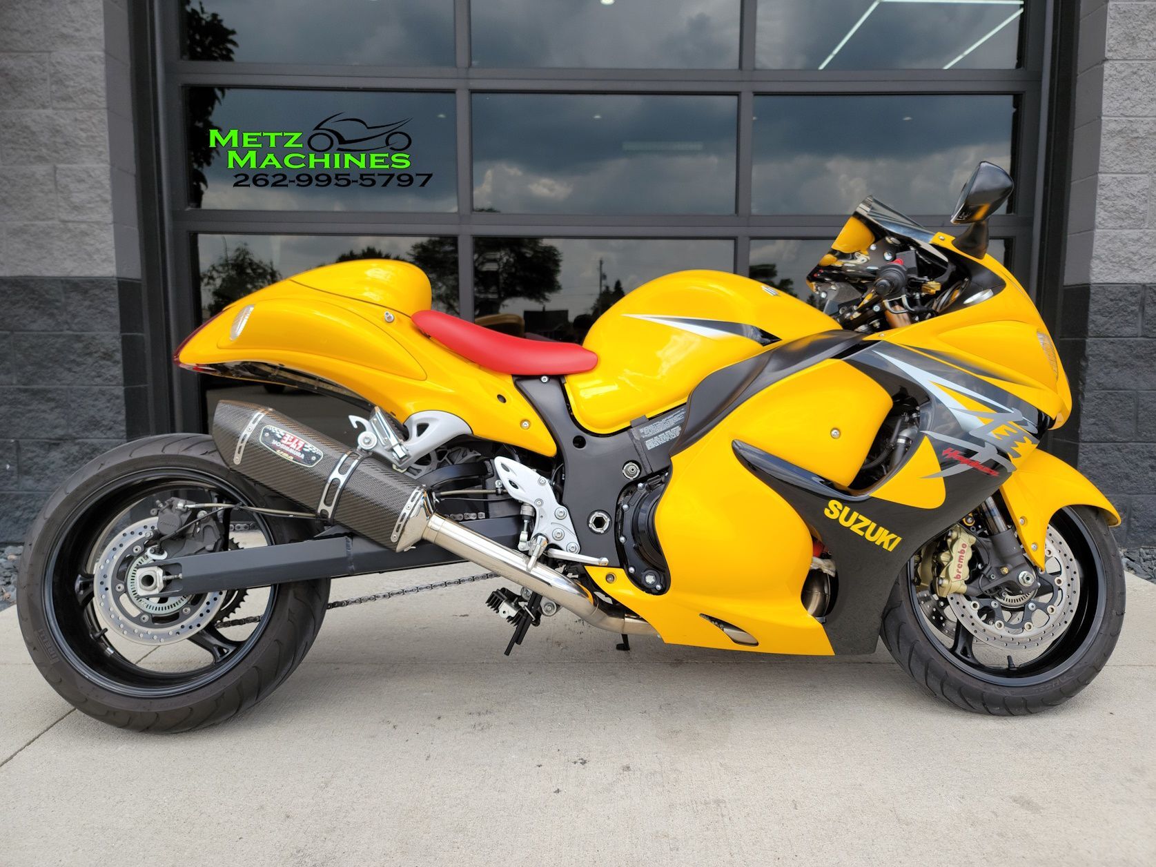 Suzuki Hayabusa Yellow