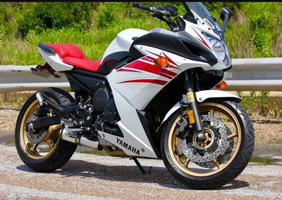 2022 Yamaha Fz6r White