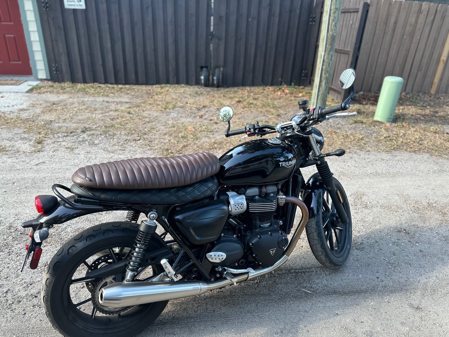 Triumph Brat Motorcycle