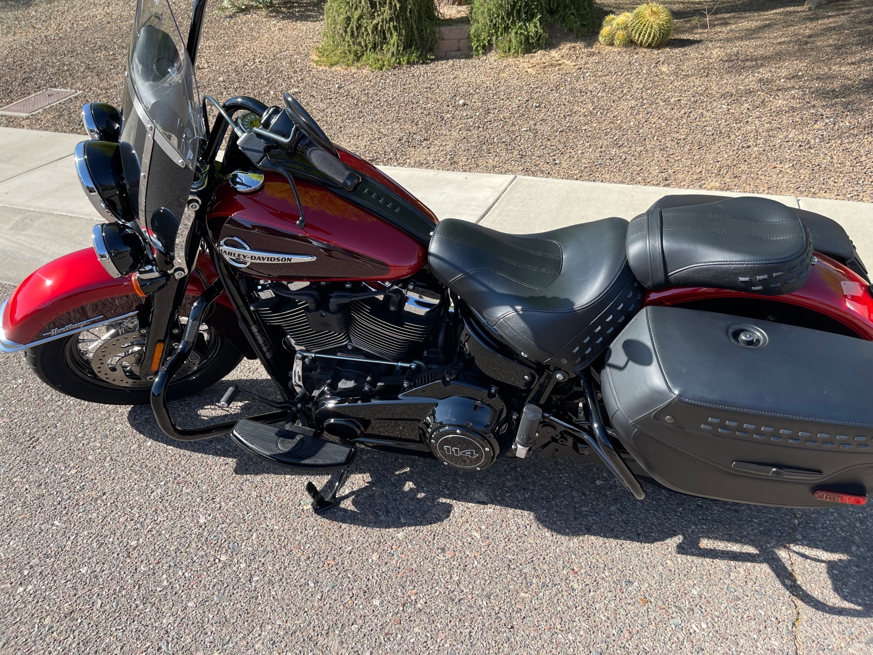Red Heritage Softail Classic For Sale - Harley-Davidson Motorcycles ...
